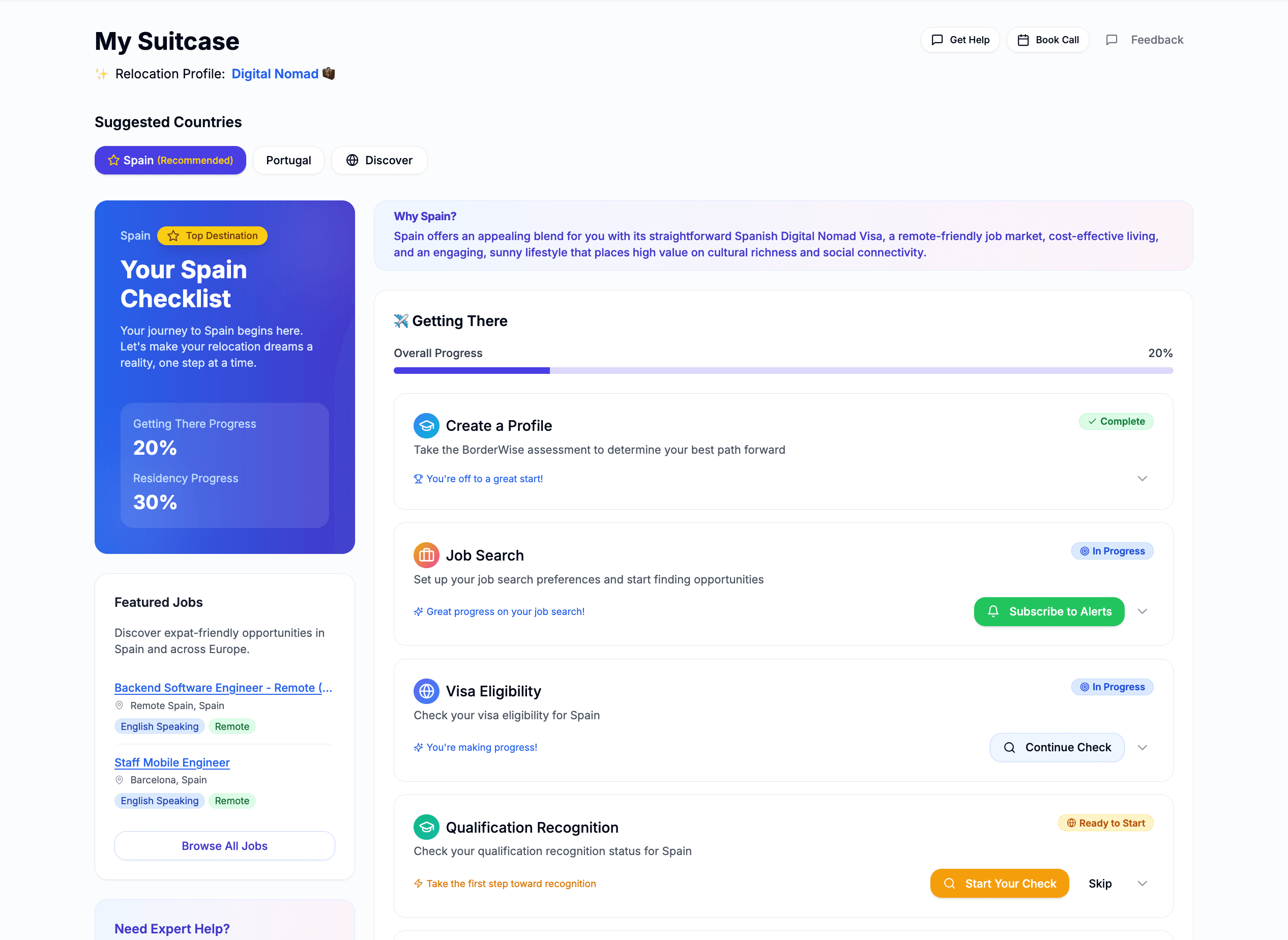 BorderWise.AI: Free AI Relocation Tool for Expats, Digital Nomads & Immigrants